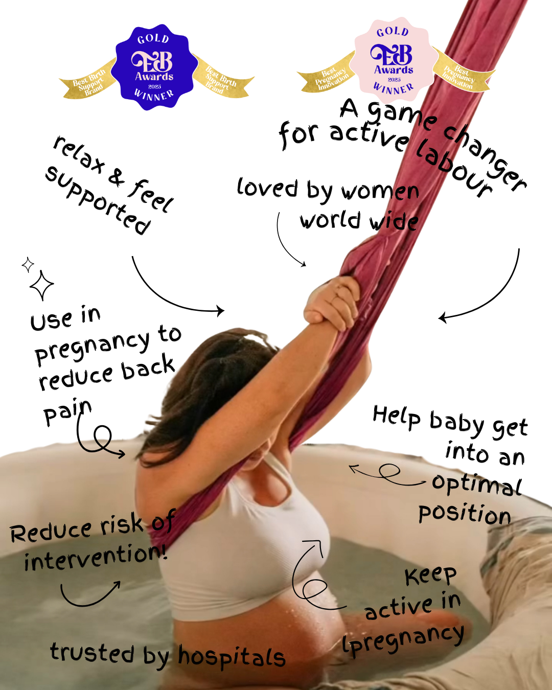 The Birth Sling by Dr Jess Michaels® – Birth Sling by Dr JM Pty Ltd